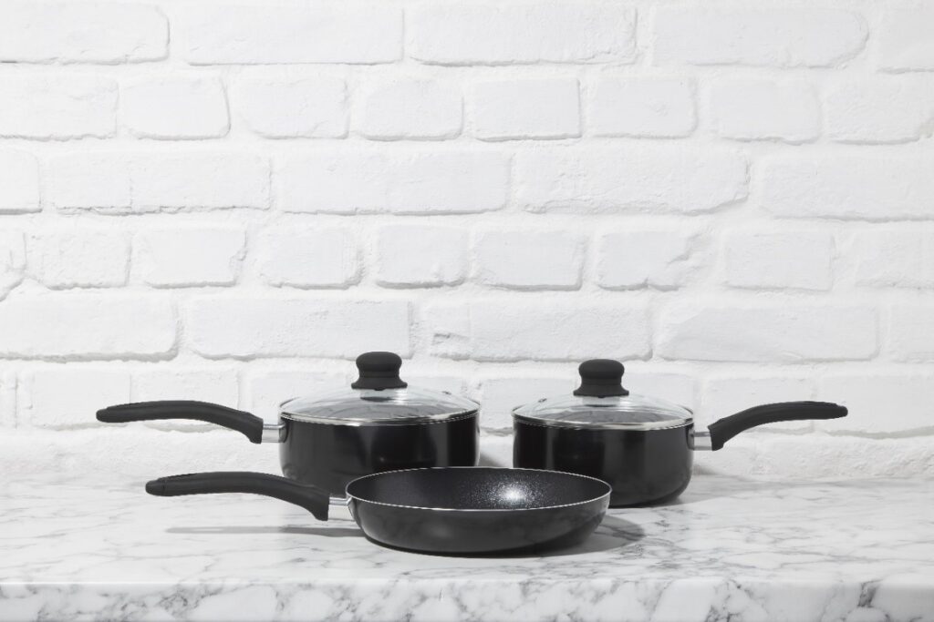 Sabichi 3 Piece Pots & Pans Set - Housewares
